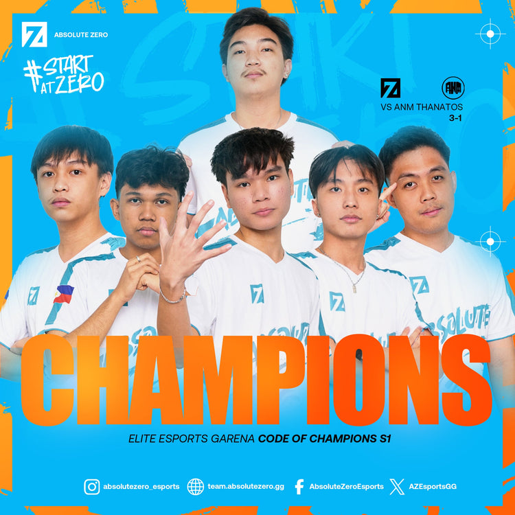 Absolute Zero Esports Crowned Champions of Elite Esports Garena Season ...